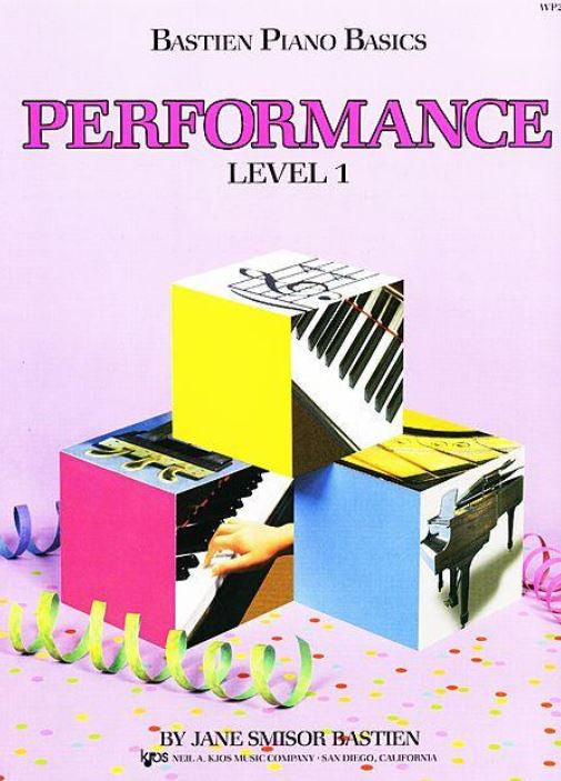 Bastien Piano Basics - Performance - Level 1 – The Music Warehouse