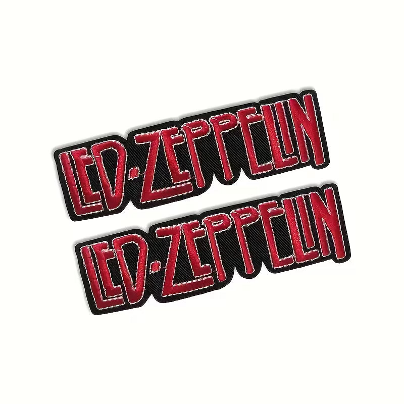 Led Zeppelin - Red Embroidered Patch – The Music Warehouse
