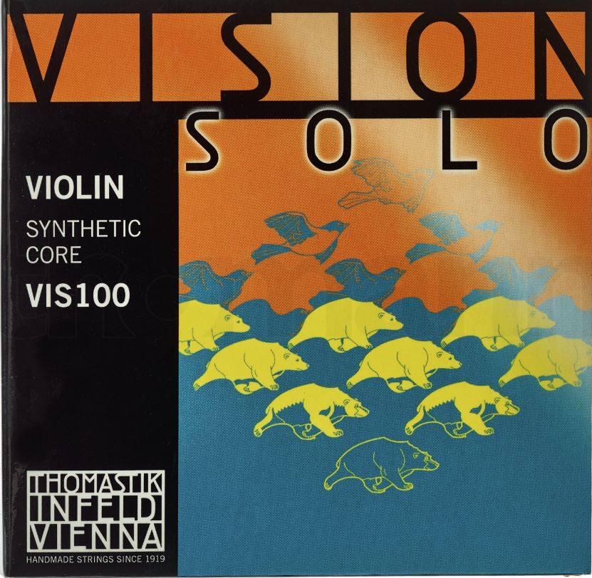 Thomastik - Vision Solo Violin 4/4 String Set – The Music Warehouse