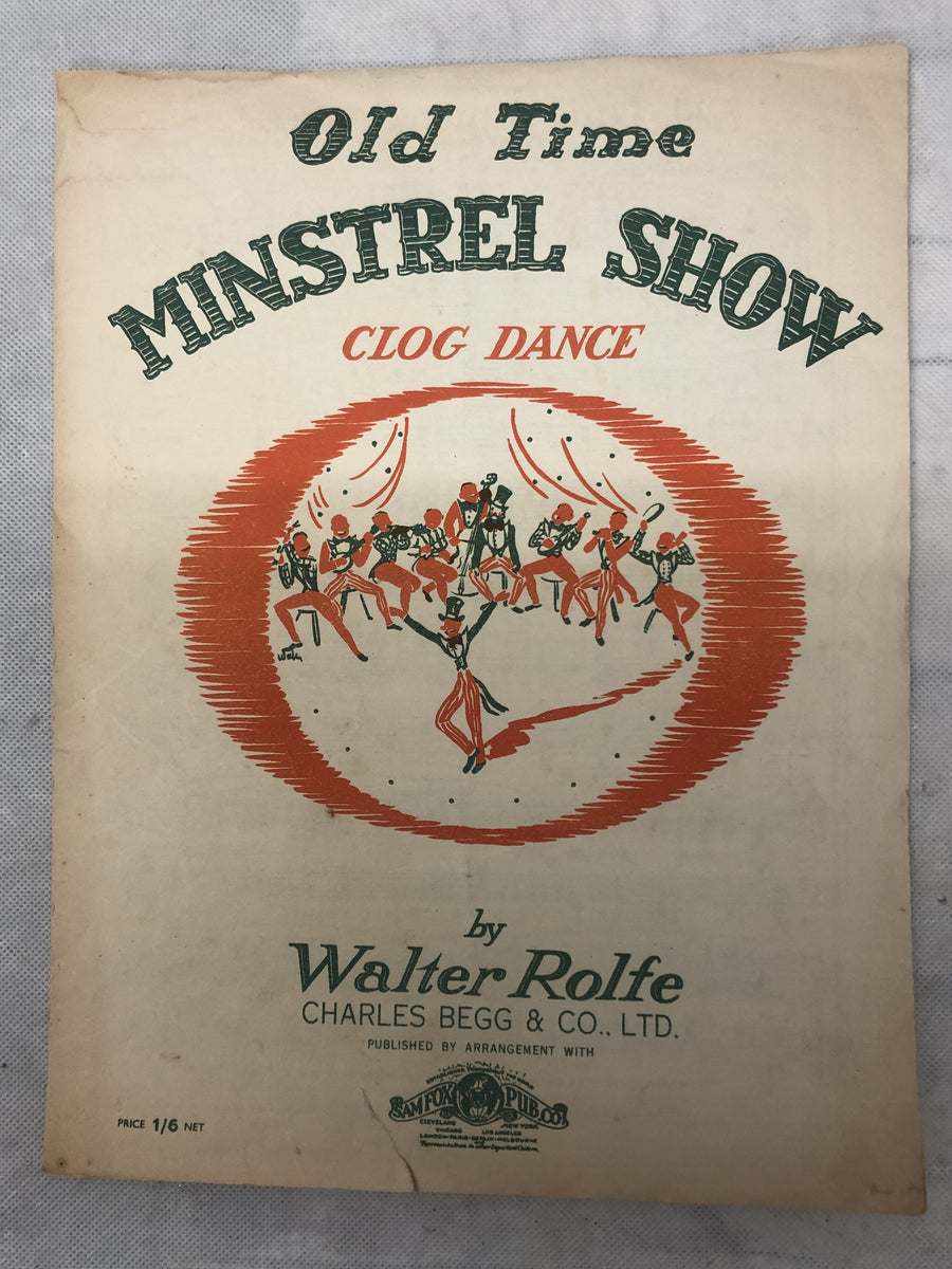 Old Time Minstrel Show - Clog Dance (Second Hand) – The Music Warehouse