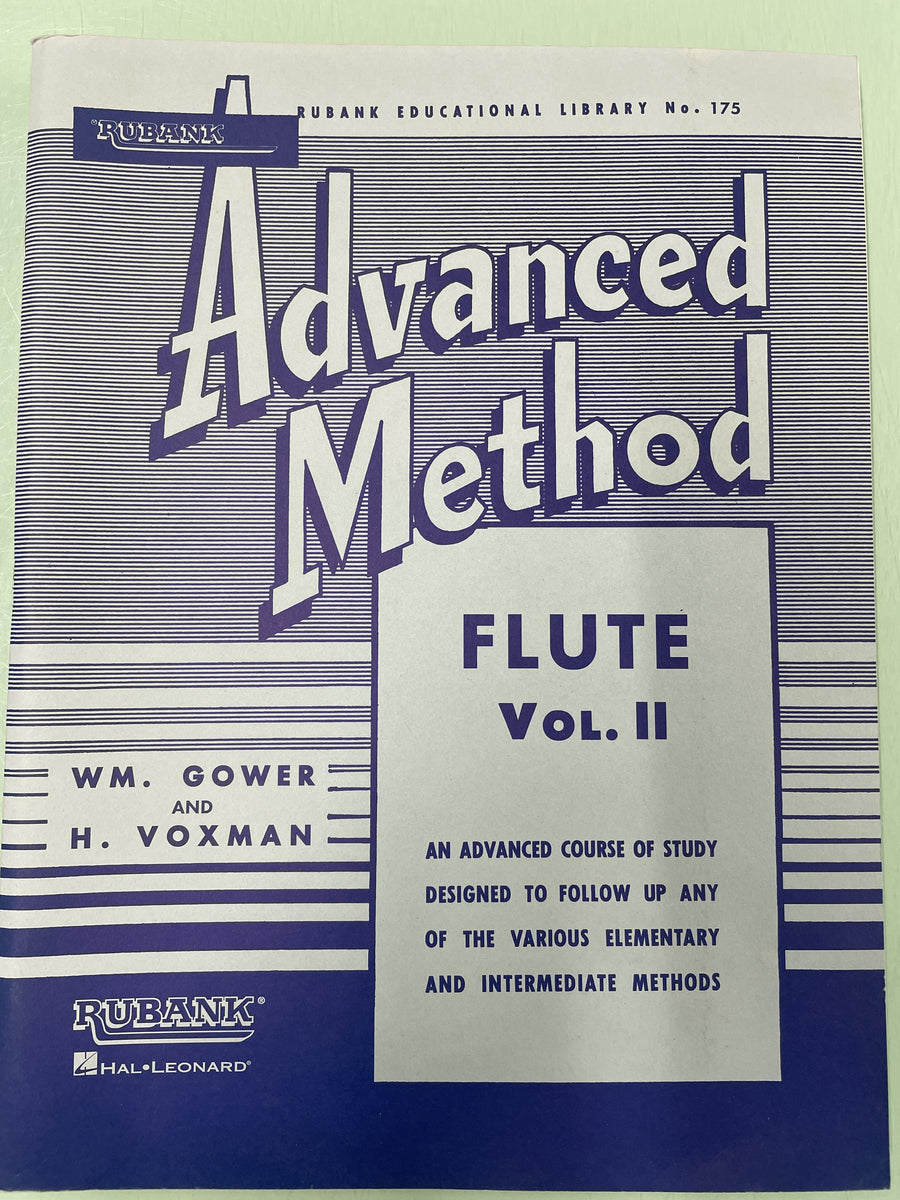 Advanced Method for Flute - Vol. 2 (Old New Stock) – The Music Warehouse
