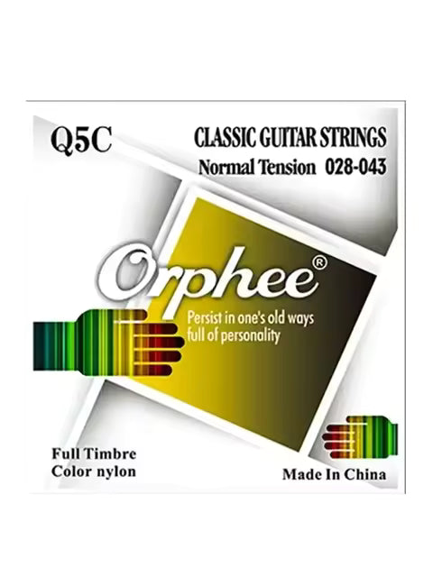Orphee - Normal Tension Classical Guitar Strings - Black – The Music ...