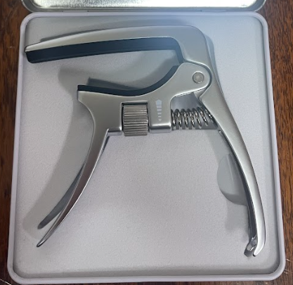 Aroma - AC30 Guitar Capo - Silver – The Music Warehouse