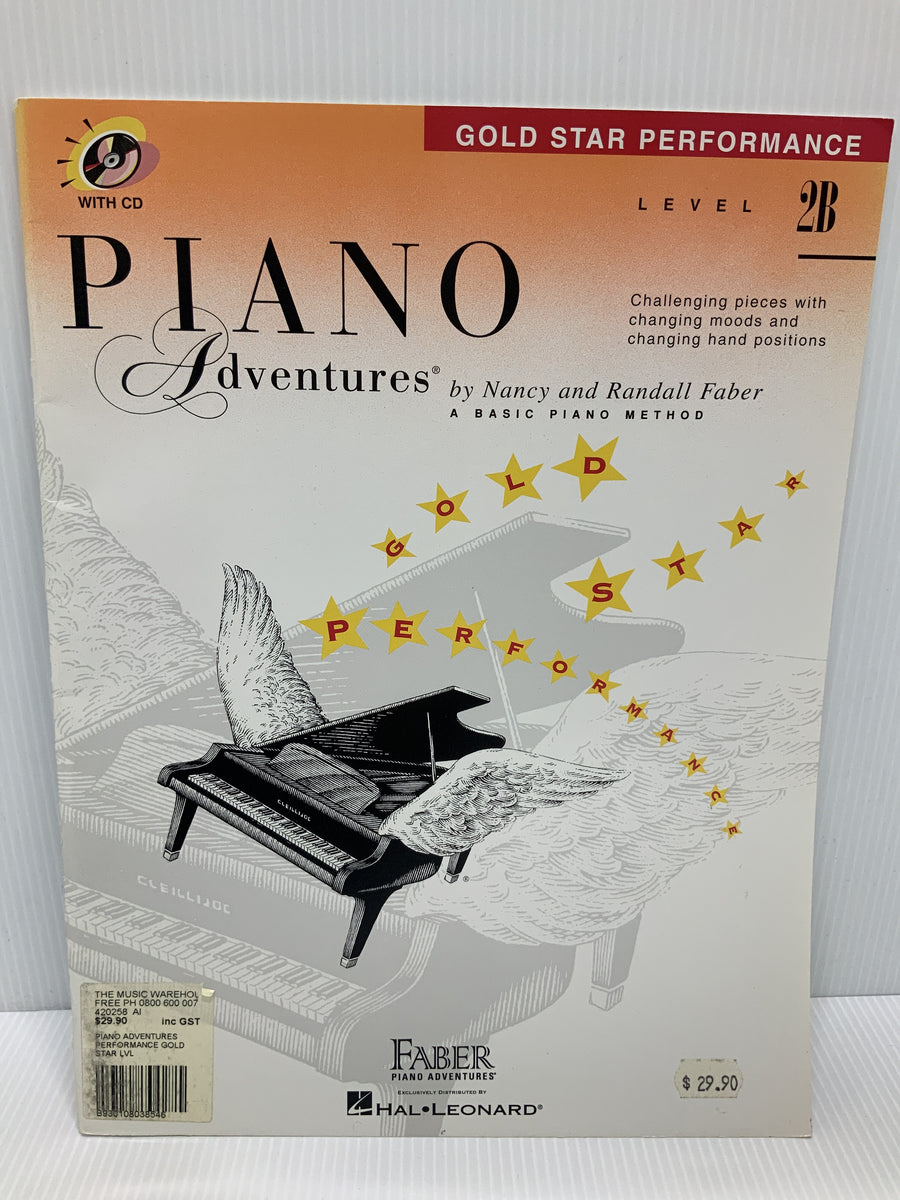 Faber - Piano Adventures Gold Star Performance Book - Level 2B – The ...