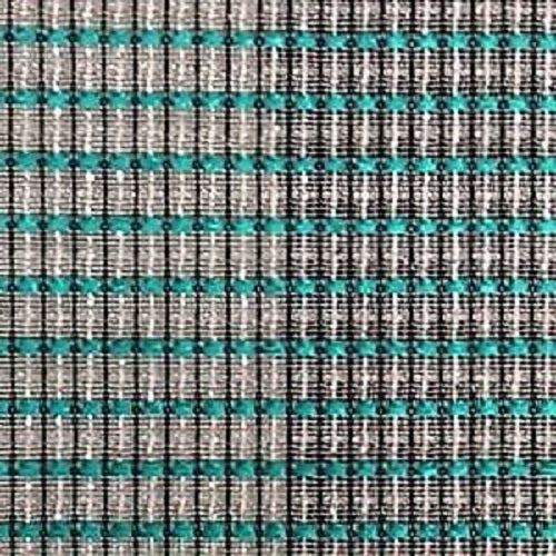 Grill Cloth - Silver/Teal Mellotone | The Music Warehouse